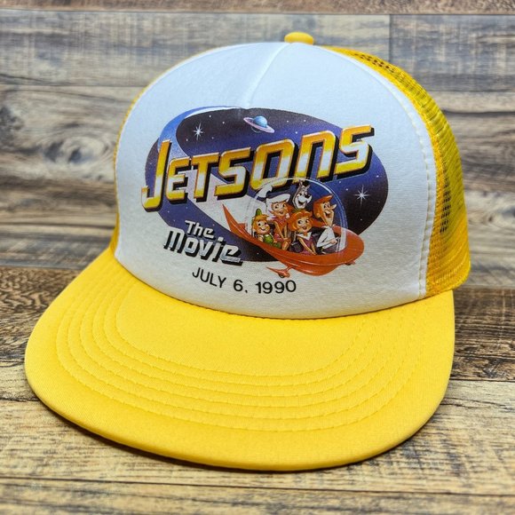 Unbranded | Accessories | Vintage The Jetsons Mens Trucker Hat Gold ...